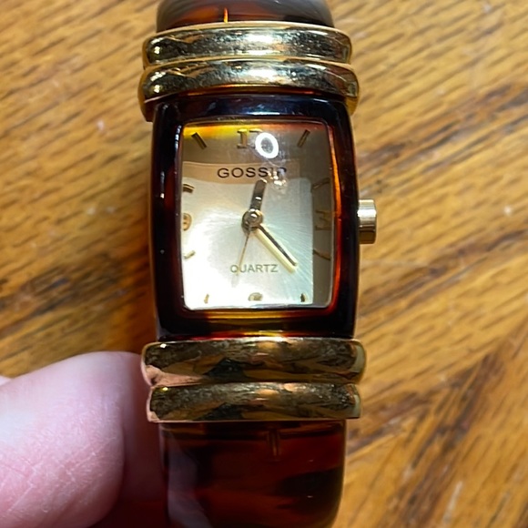 Gossip | Accessories | Gossip Bubble Face Faux Tortoise Shell Cuff ...